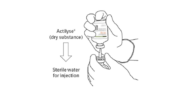 Actilyse 50mg - Powder and Solvent for Injection